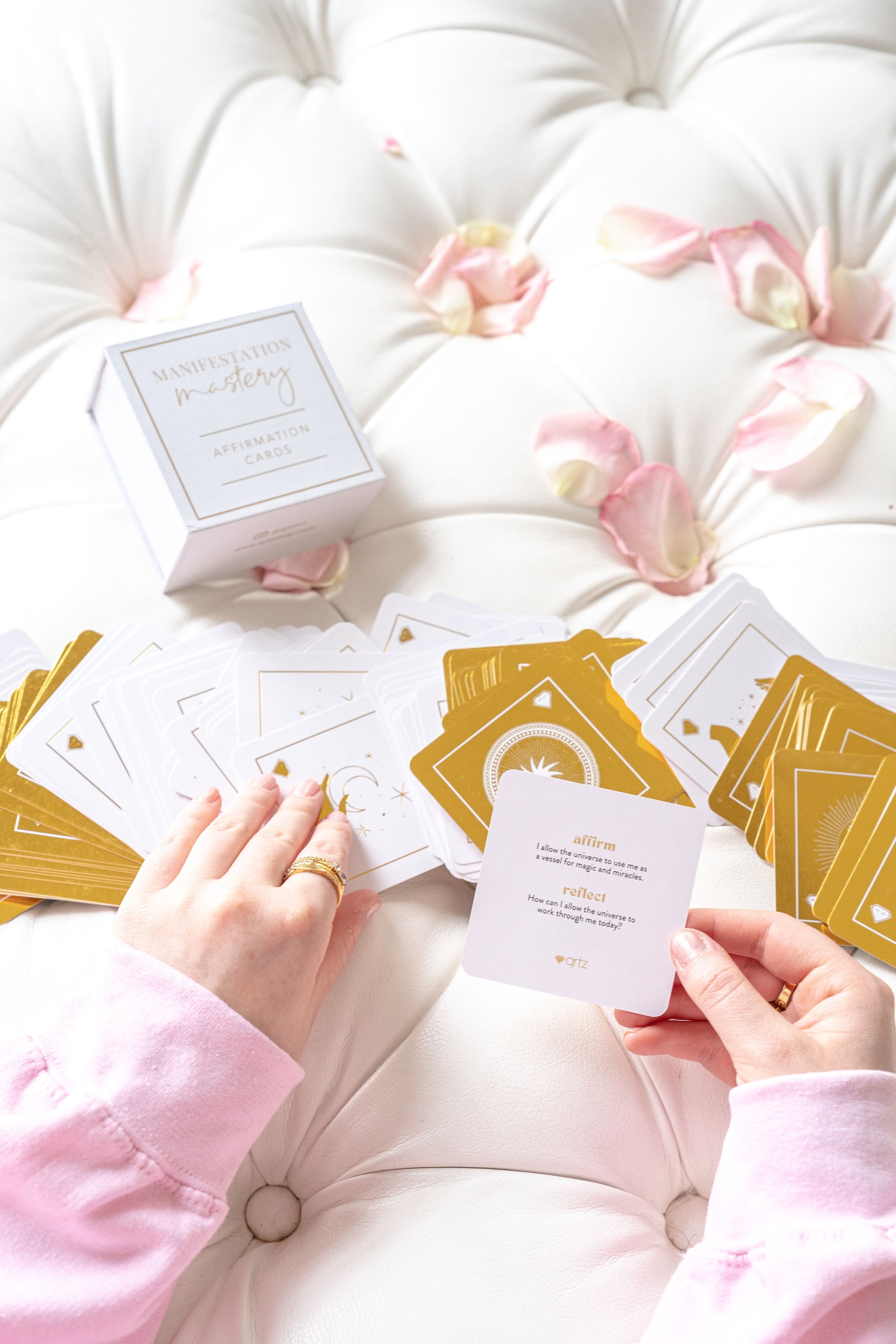 Manifestation Mastery Affirmation Card Deck – qrtz shop